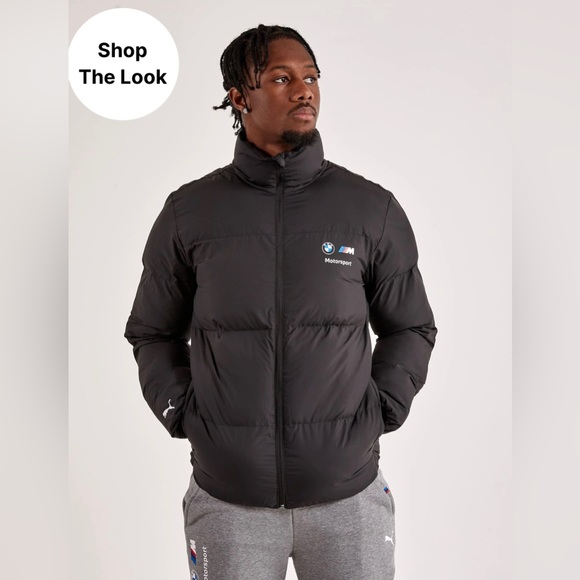 BMW | Jackets & Coats | Mens Puma Bmw Motorsport Essentials Padded ...